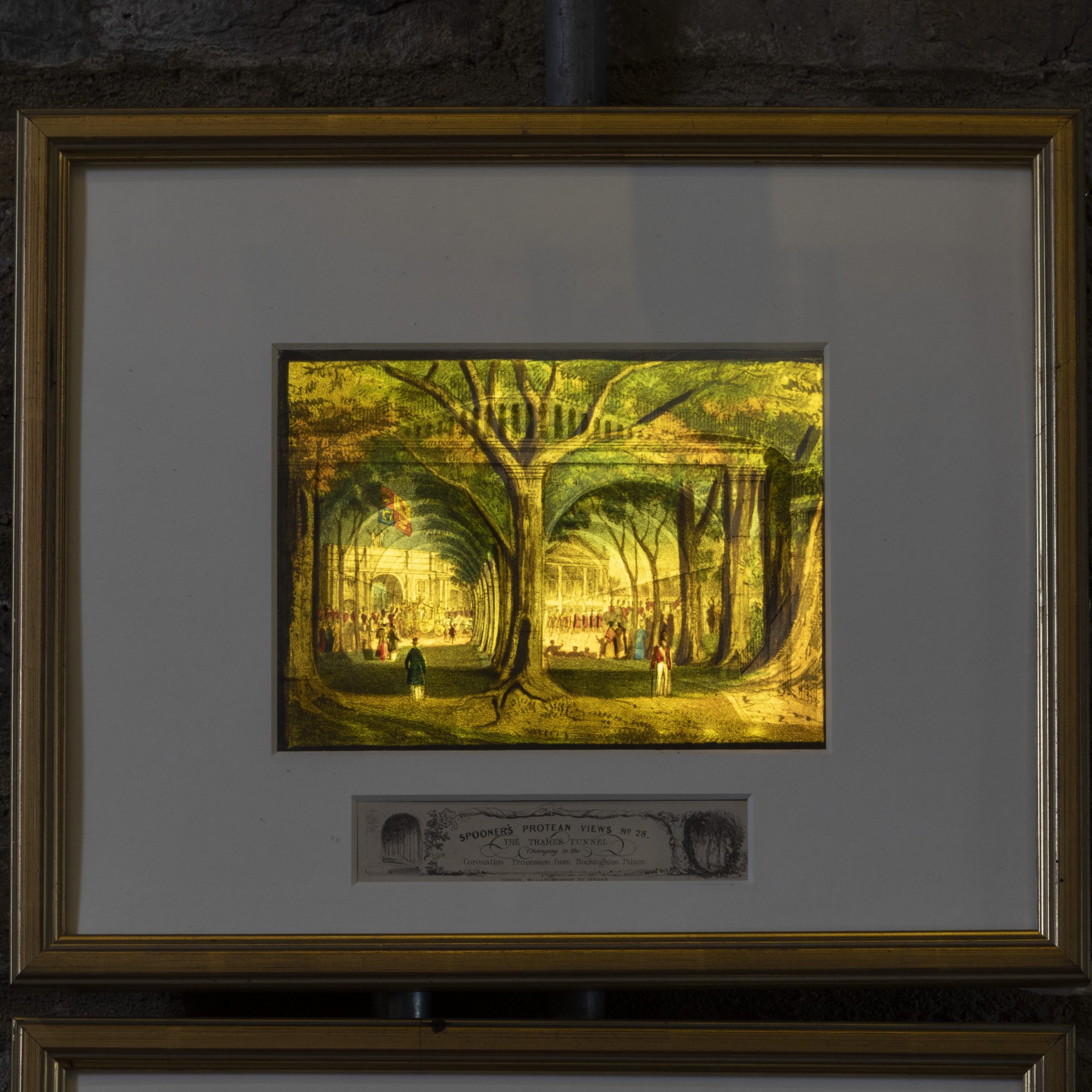 Spooner's Protean View No. 28: The Thames Tunnel - Brunel Museum