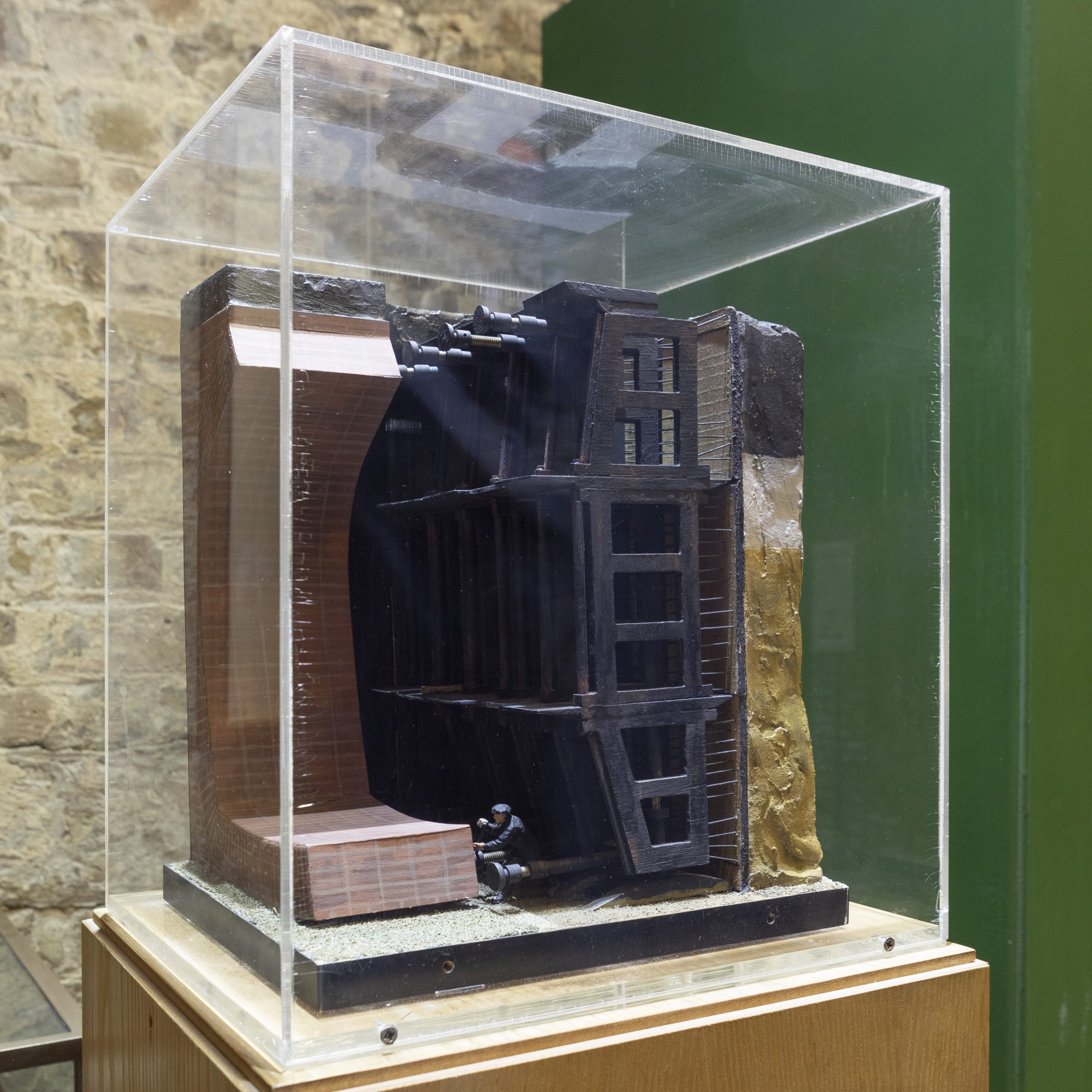 Sectional Model of Second Thames Tunnel Shield - Brunel Museum