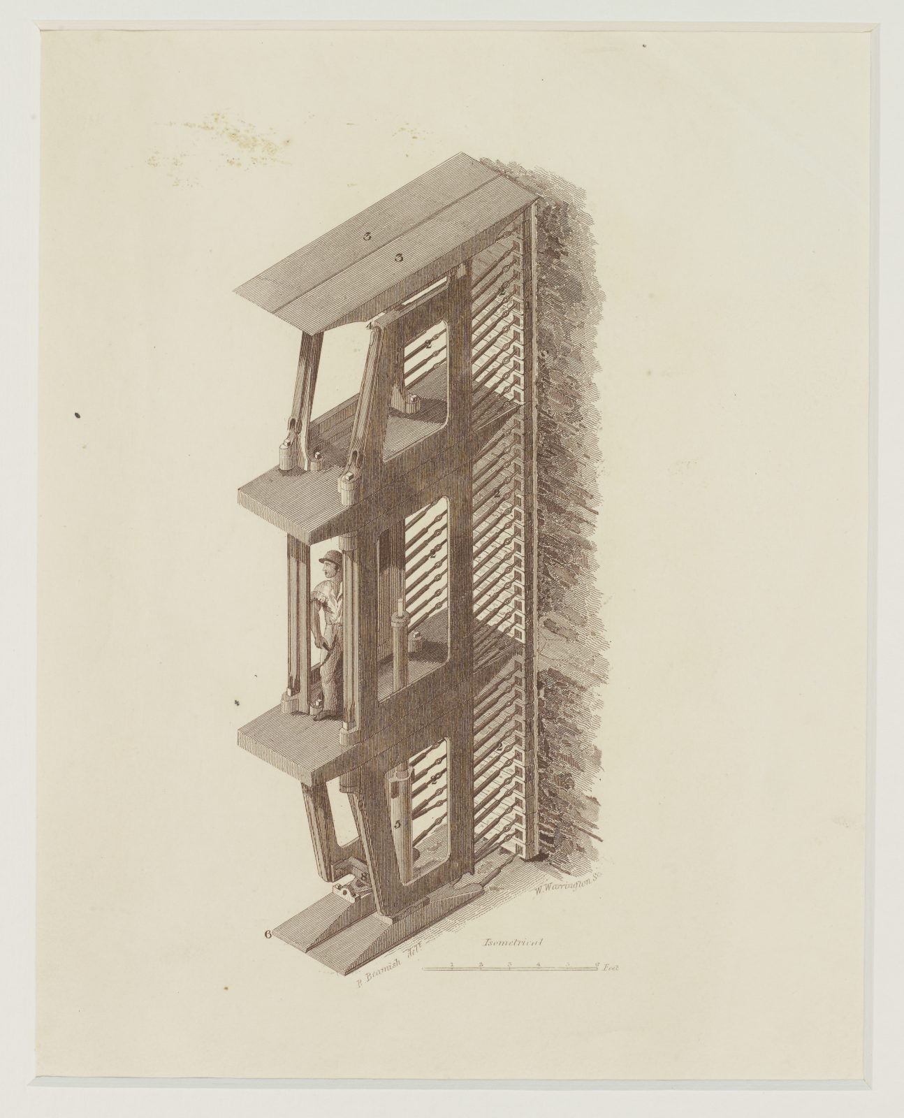 Print of one frame of the Shield - Brunel Museum
